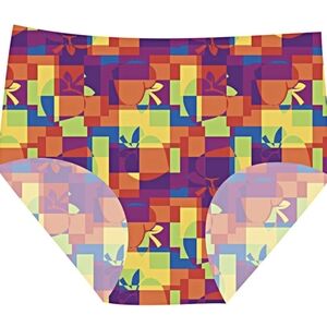 Cheek Boss | Intimates & Sleepwear | Cheek Boss Briefs Medium Rainbow ...